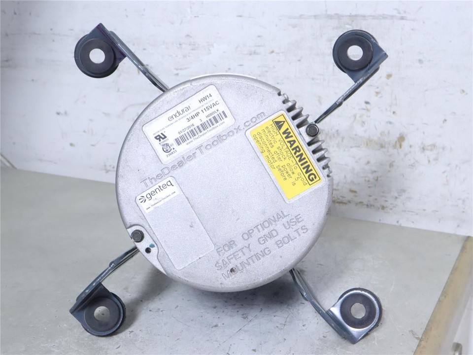 Genteq 5SME39NXL522 Endura ECM Furnace Blower Motor 3/4HP 115V ...