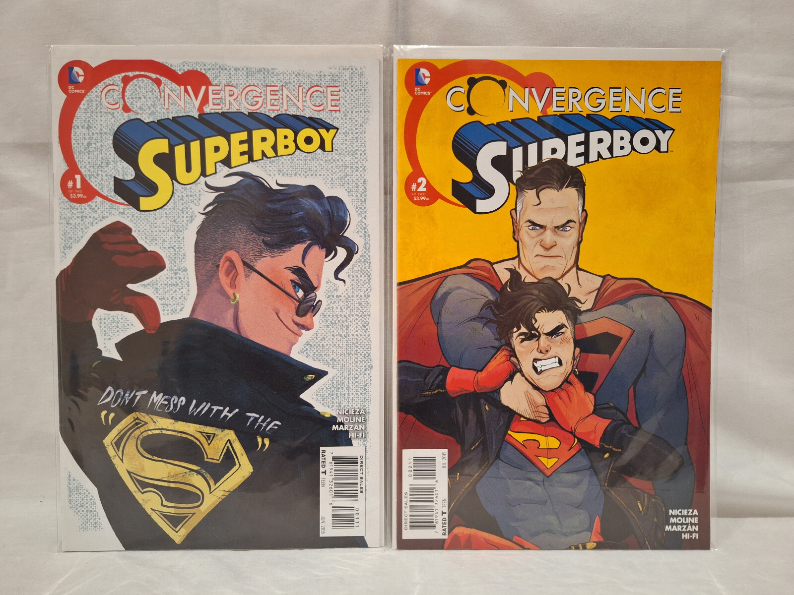 Convergence Superboy #1-2 set 1st print Dc Comics 2015 [cc] | eBay