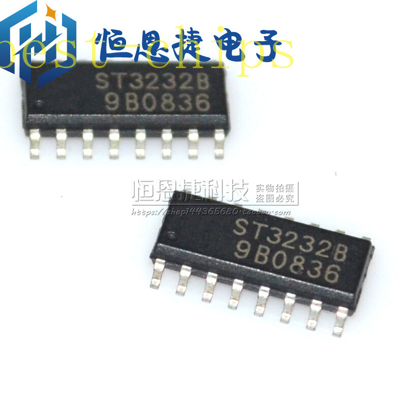 5 PCS ST3232BDR SOP-16 ST3232B ST3232 RS-232 DRIVERS AND RECEIVERS #K1995 | eBay