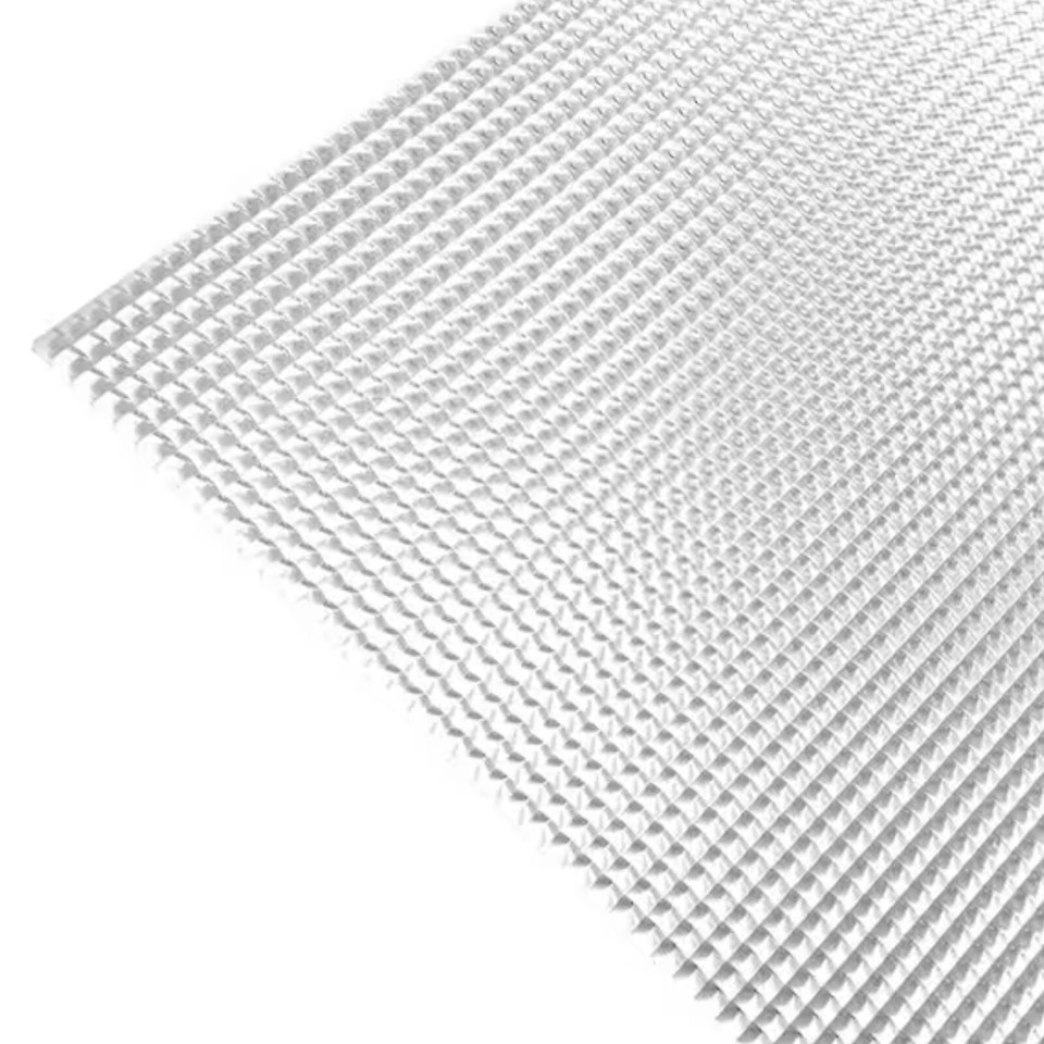 Prismatic Clear Perspex Light diffuser Sheet Cut To Size Panel A3 A4 A5 ...