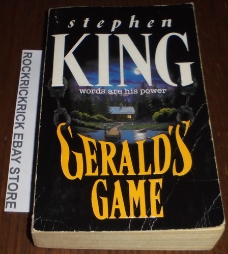STEPHEN KING GERALD'S GAME BOOK 1993 HARDCOVER (394 PAGES) | eBay