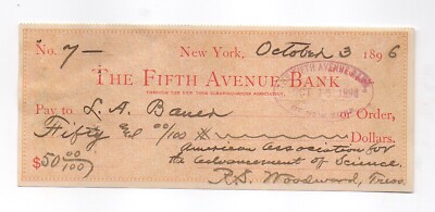 Louis Bauer (1865-1932) American geophysicist, astronomer & magnetician ...