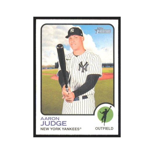 2022 Topps Heritage Aaron Judge Yankees #44 | eBay