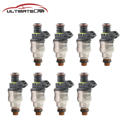 8X 24LB High Impedance Fuel Injectors For Chevy Ford Dodge LS1 LT1 5.0L ...