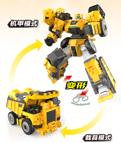 Miniforce Penta X Bot Maxbot Vehicle Transforming Robot Dump Truck ...