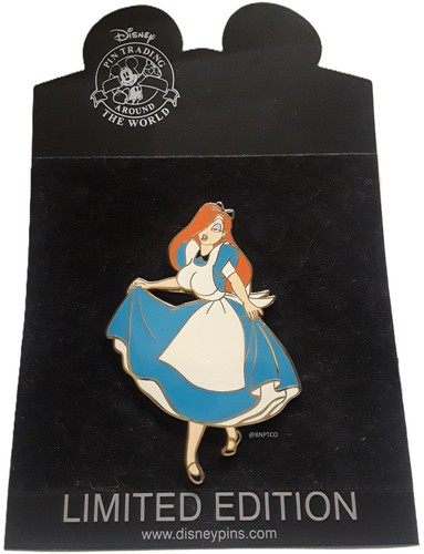 JESSICA RABBIT AS ALICE IN WONDERLAND DISNEY PIN COSTUME SERIES LE 250 ...