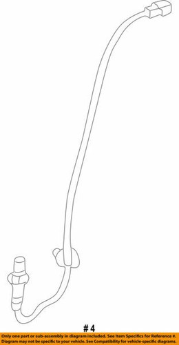 89465-42100 Toyota Sensor, oxygen 8946542100, New Genuine OEM Part | eBay