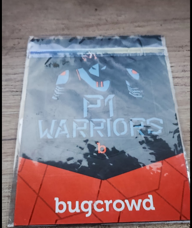 Bugcrowd token "Hacker cup" + P1 Warrior stickers | eBay