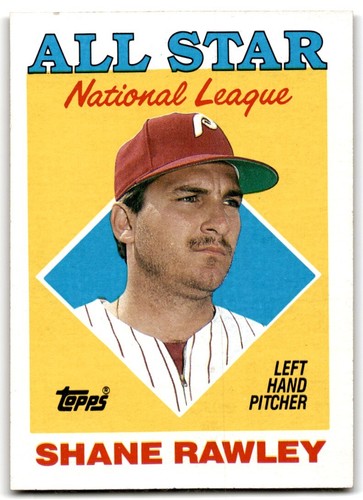 1988 Topps Baseball Card Shane Rawley Philadelphia Phillies #406 | eBay