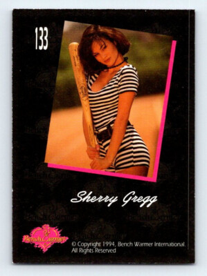 Sherry Gregg Beautiful Woman Swimsuit Bench Warmer Trading Card BRL11 ...