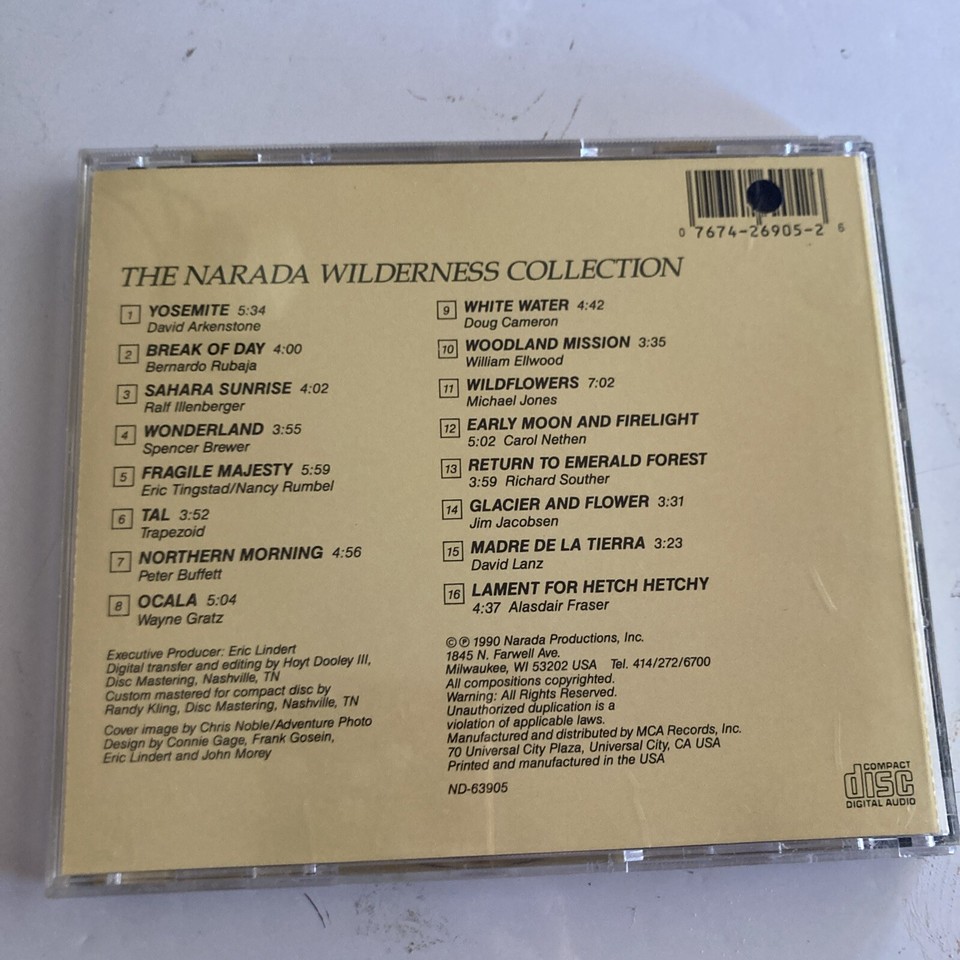 Narada: The Wilderness Collection-1990-CD 76742690526 | eBay