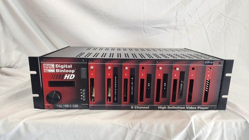Alcorn McBride Digital Binloop HD 8 Channel HDMI w/ 5 REPROHD2 Cards | eBay