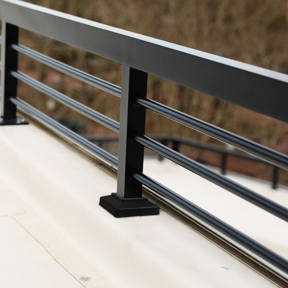 6PCS Post Base Covers Decorative Fence Post Caps Vinyl Post Skirt Split ...