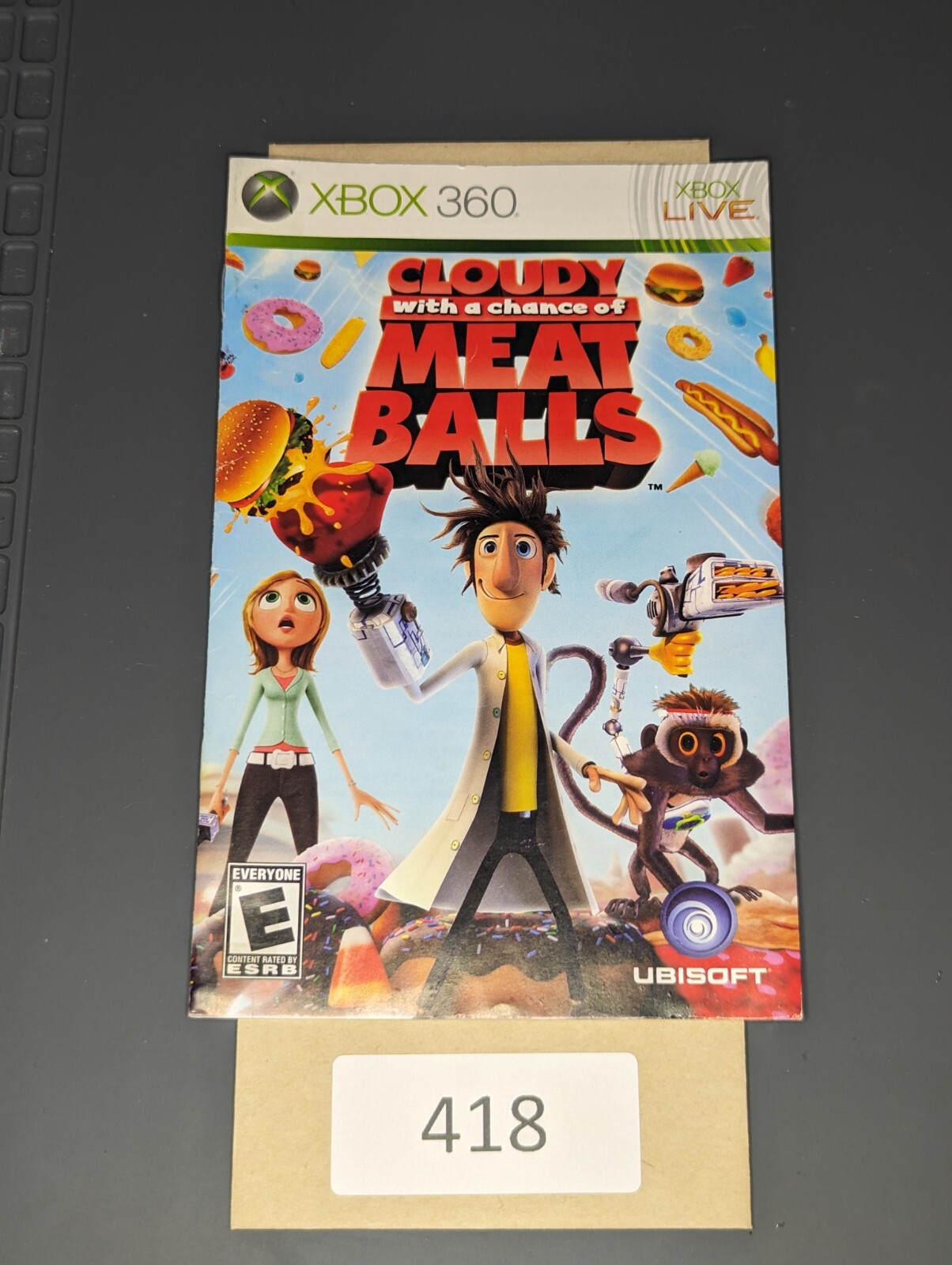 Cloudy with a Chance of Meatballs Xbox 360 **MANUAL ONLY** | eBay