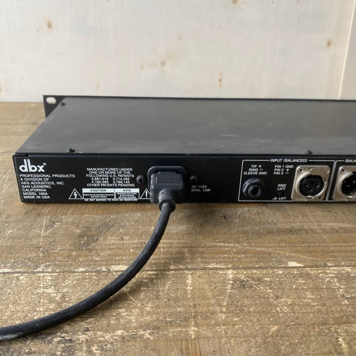 dbx 160A Limiter Dynamic Signal Processor Mono Compressor USED | eBay
