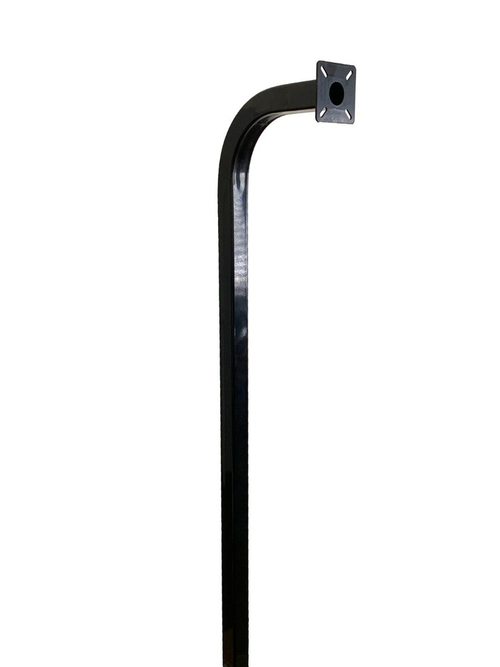 Tall Keypad Gooseneck 72" Height Universal In-Ground Mounting Post Gate ...