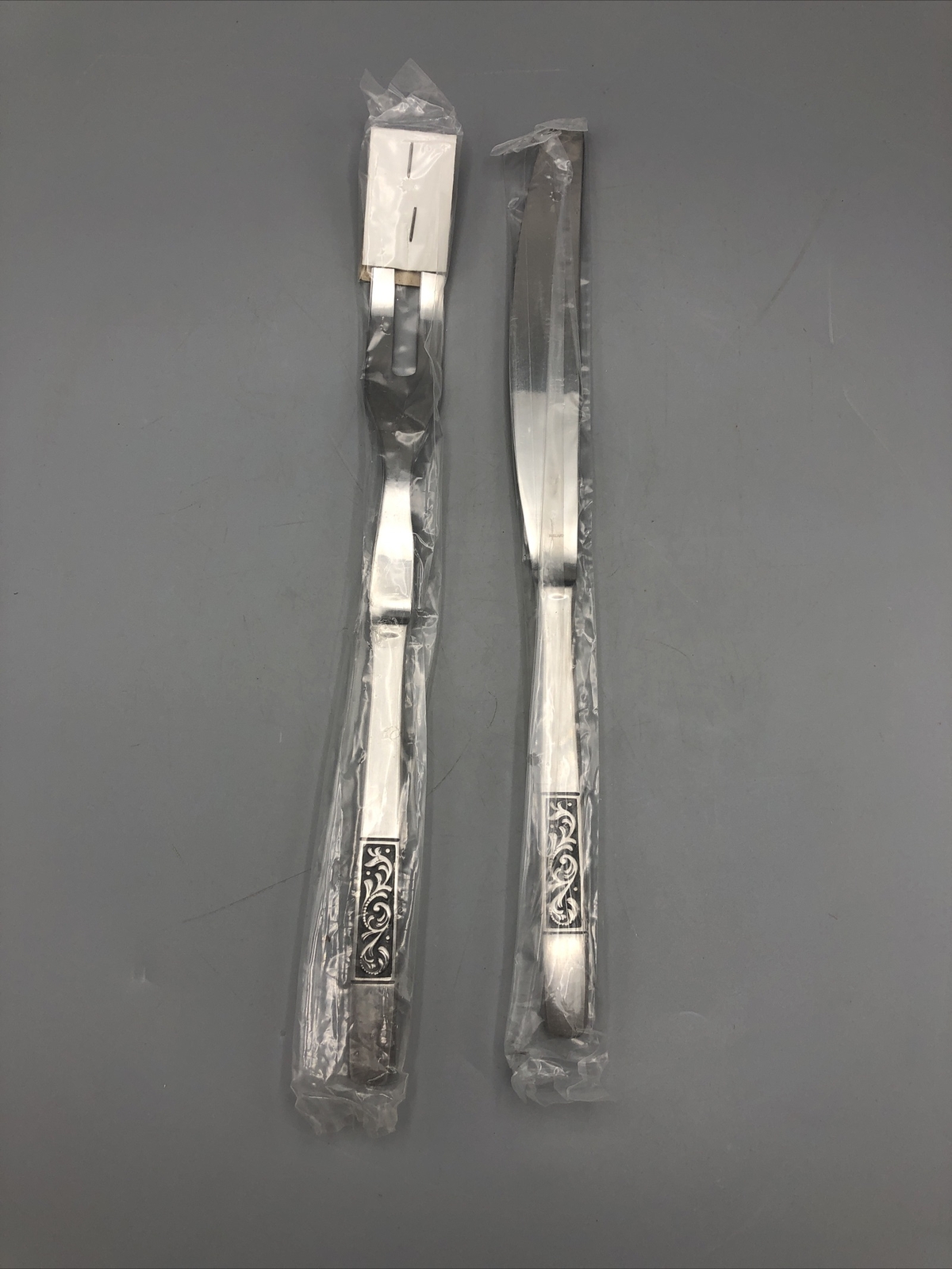 Amefa Carving Set Royal Damask Stainless Holland Original Box | eBay