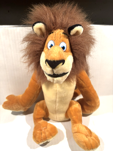 Madagascar Alex The Lion Plush Toy Dreamworks Stuffed Animal 2005 Soft ...