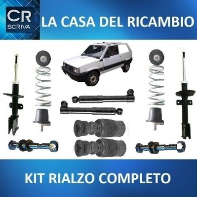 Kit Rise fiat panda 4x4 (141) 4 Shock Absorbers + SPRINGS + PADS ...
