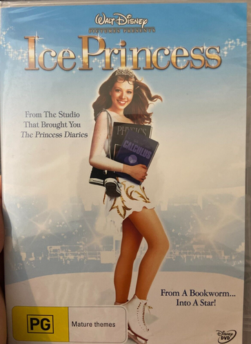 Ice Princess NEW region 4 DVD (2005 Michelle Trachtenberg Disney family ...