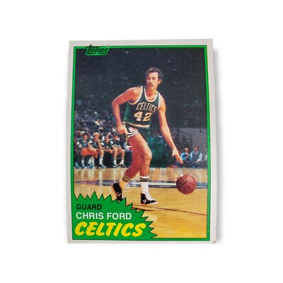 1981-82 Topps Basketball Chris Ford Card #73 East Boston Celtics | eBay