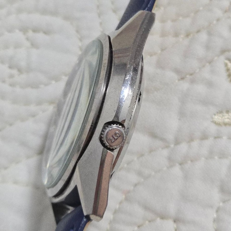Vintage Citizen Leopard 7700 Hi-Beat 28800 Men's Watch Blue Mechanical ...