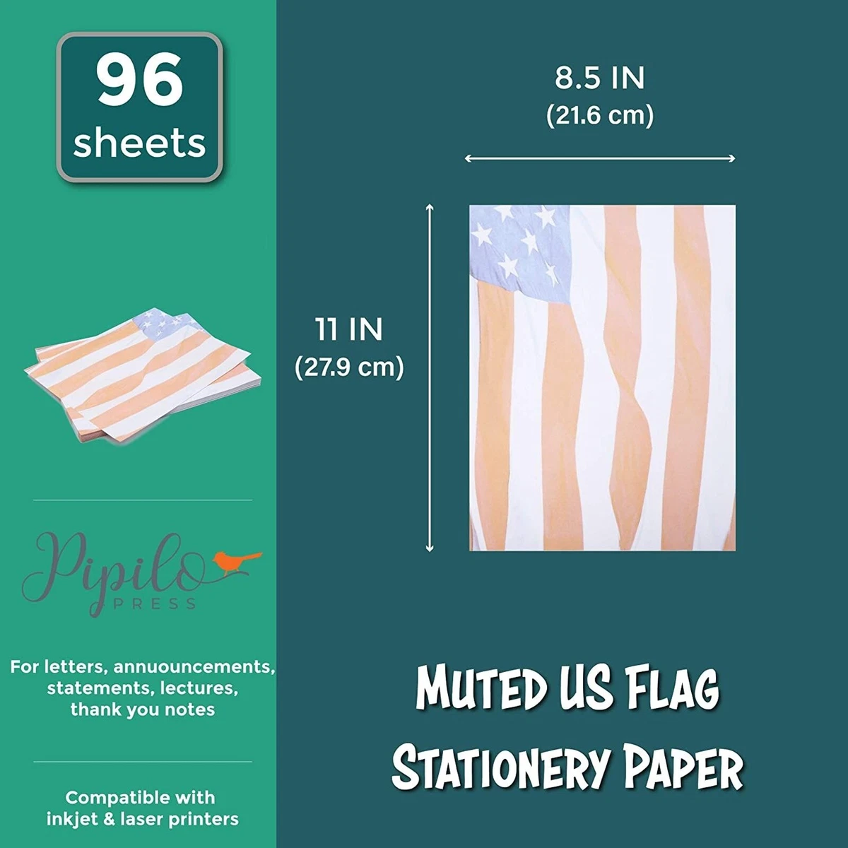 Patriotic Paper Sheet