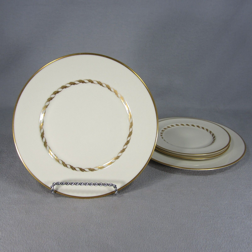 Franciscan Del Monte 2 Salad & 2 Bread Plates Ivory Gold with 1940's ...