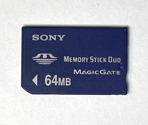 Sony 64MB Memory Stick Duo MS Card NON-PRO for Sony older Camera/PSP ...