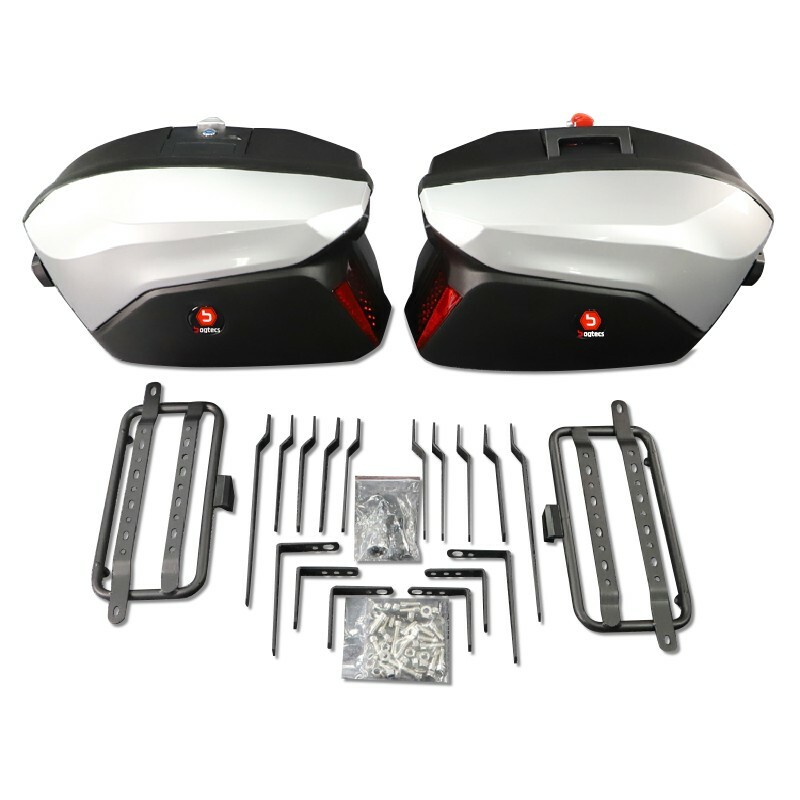 Set panniers + rack for Kawasaki Z 1000 / SX / 650 PX74GR | eBay UK