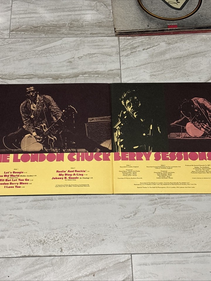 Chuck Berry – The London Chuck Berry Sessions LP Vinyl Record BLPS ...