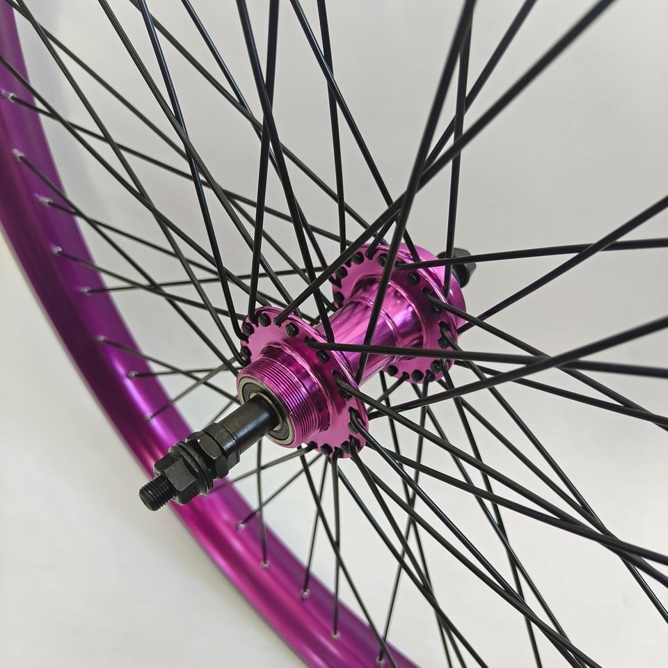 Heavy Duty 26'' 12G 48 Spokes Bike Wheel Set Front & Rear Rim - MTB ...
