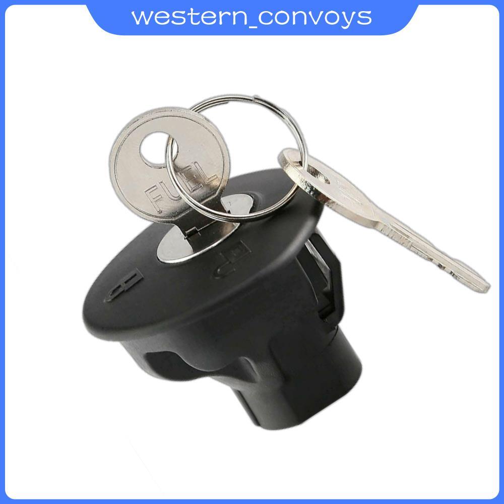 Fit For Ford 8U5Z9C268B Locking Gas Fuel Tank Plug Cover Cap With 2 ...