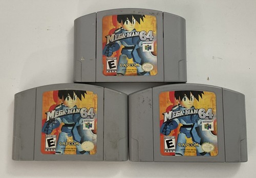 3 x N64 Mega Man 64-USED | eBay