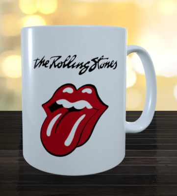 Rolling Stones NEW White Tea Coffee Mug 11 oz see sellers list Rolling ...