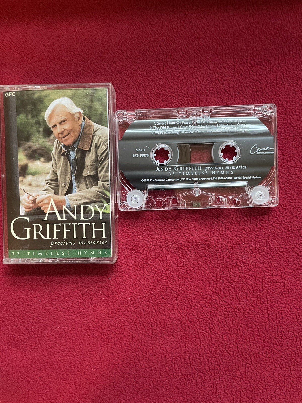Andy Griffith Precious Memories Gospel Music Cassette Tape | eBay