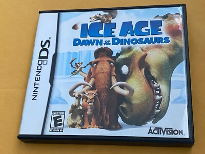 ICE AGE 3 - Dawn of the Dinosaurs - Nintendo DS Game (Box and booklet ...