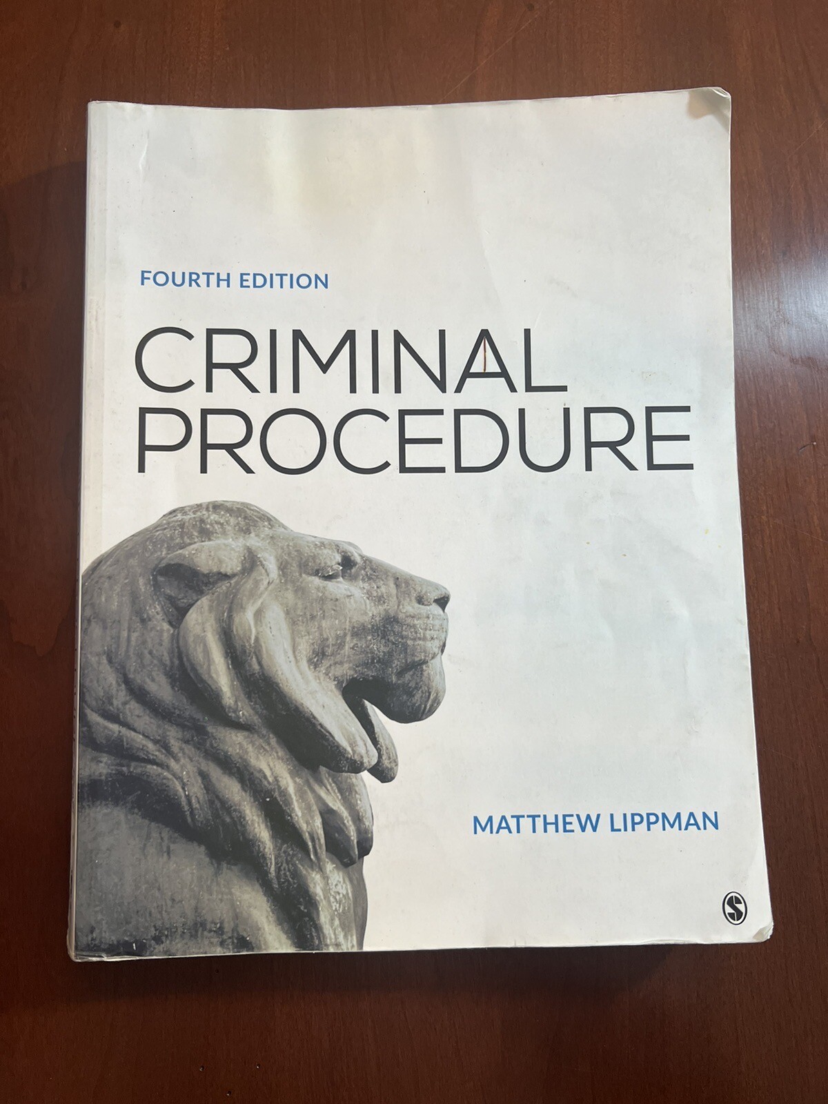 Criminal Procedure 4th Edition Matthew Lippman Pre-Owned Fourth Edition ...