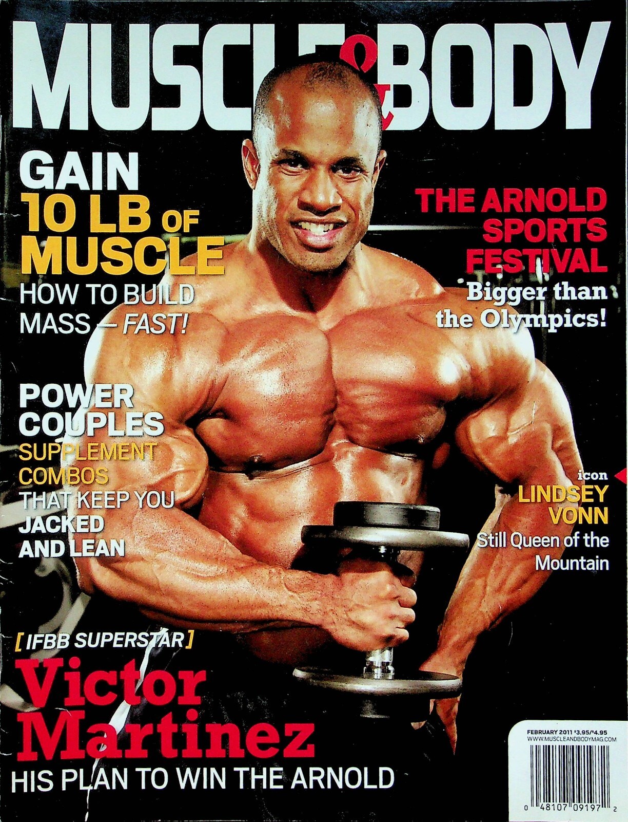 Muscle & Body Magazine Lindsey Vonn & Sports Festival February 2011 ...