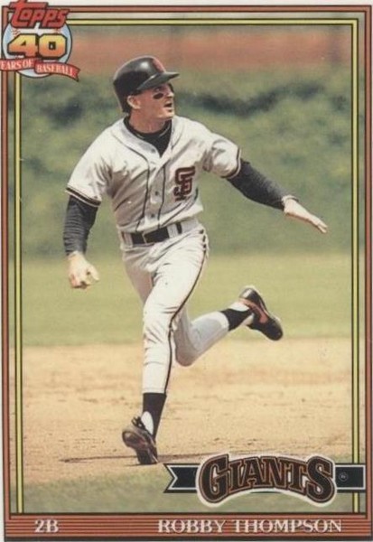 1991 Topps - Collector's Edition (Tiffany) #705 Robby Thompson for sale ...