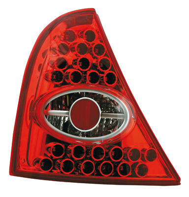 Pair Lights Rear LED - Renault Clio (4/98 >) - Red LED | eBay Australia