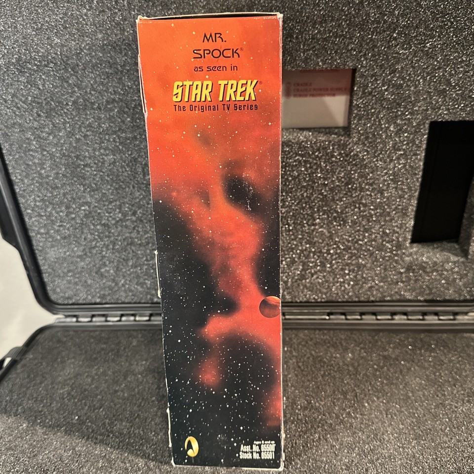 Star Trek TOS 12" Mr SPOCK Figure Playmates Toys 1999 Classic Edition ...
