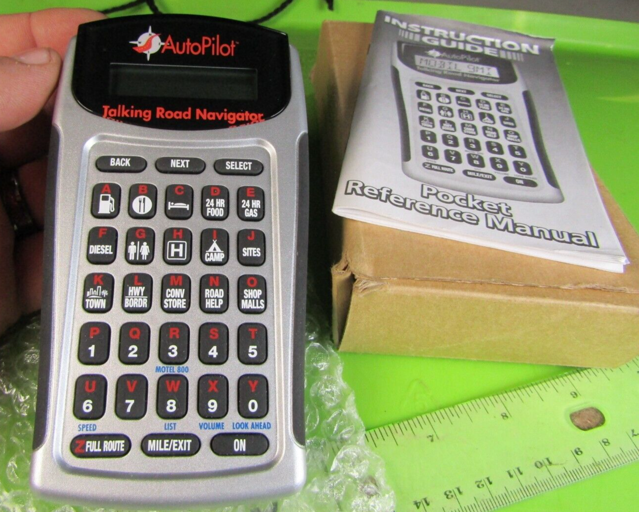 Ultradata Systems Autopilot Handheld Travel Navigator - Model 755 ...