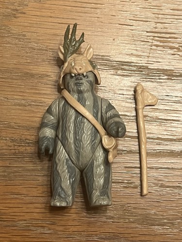 Vintage 1983 Kenner Star Wars Teebo Ewok Action Figure 100% Complete ...