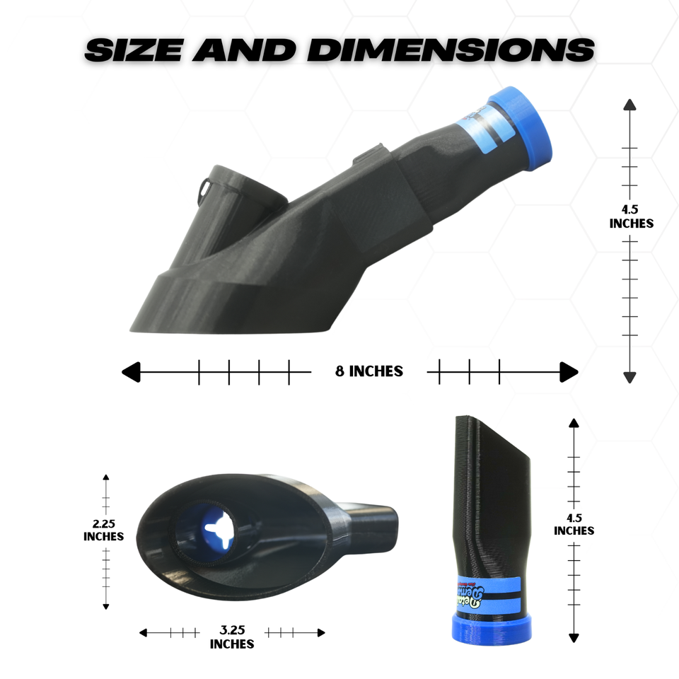Multi Pack - Crevice Air+Vac Oval Attachment & The Rag Company Air ...