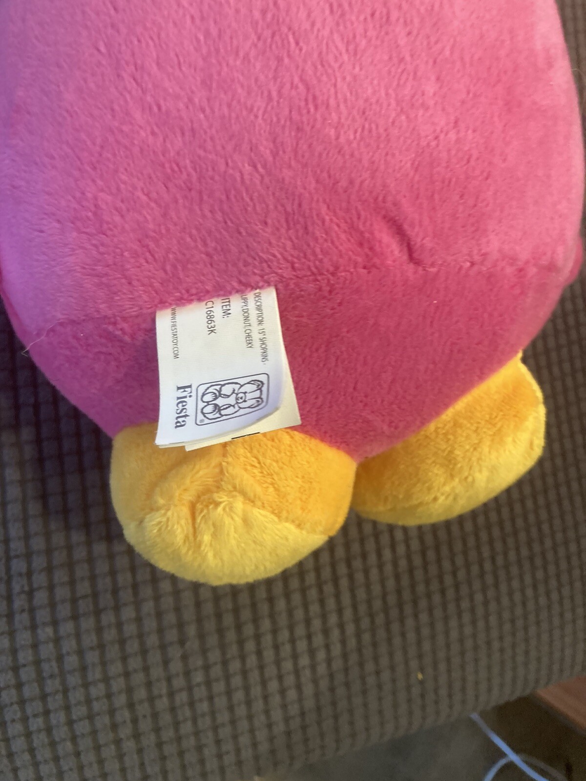 Shopkins Lippy Lips Plush Stuffed animal toy Plush Makeup Lipstick ...