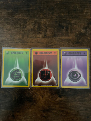 1ST EDITION Energy Cards - Pokémon | eBay