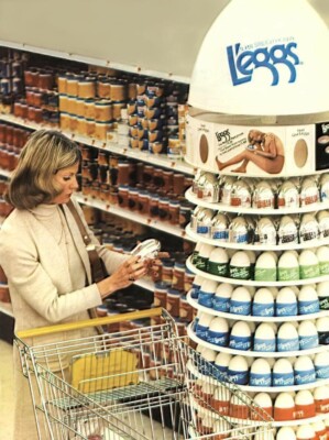 L’eggs display in 1973 POSTER 24 X 18 Inches Nice Wall Art | eBay