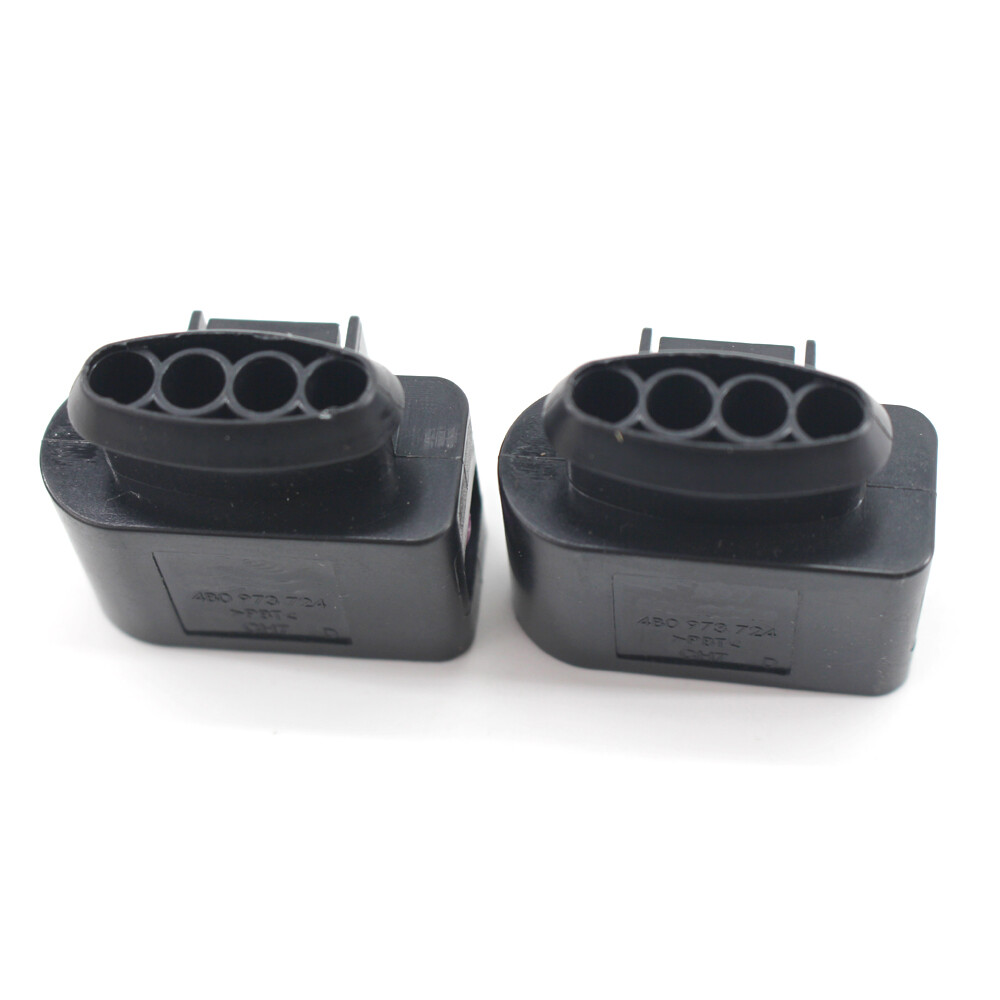 4pc/Set Ignition Coil Connector Repair Harness Plug Wiring for Audi VW ...