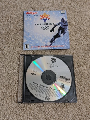 2002 Olympics in Salt Lake City Snowboarding Event PC Game CD ...